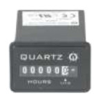HM36 Hour Run Meter (Rectangular Bezel) - Control Products